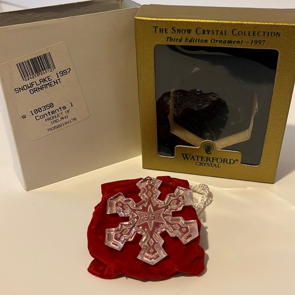Waterford Crystal | Holiday | Waterford Crystal The Snow Crystal ...